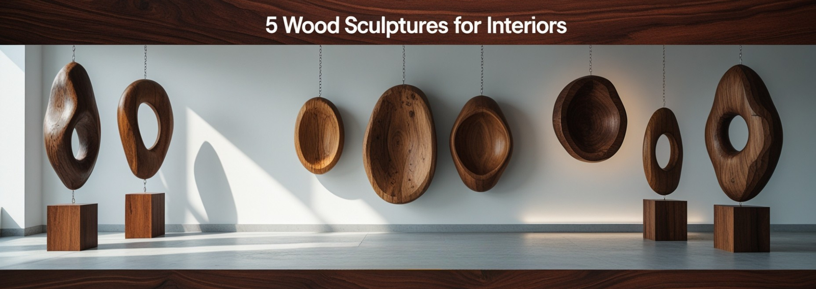 5 Wood Sculptures That Add Soul and Warmth to Modern Interiors
